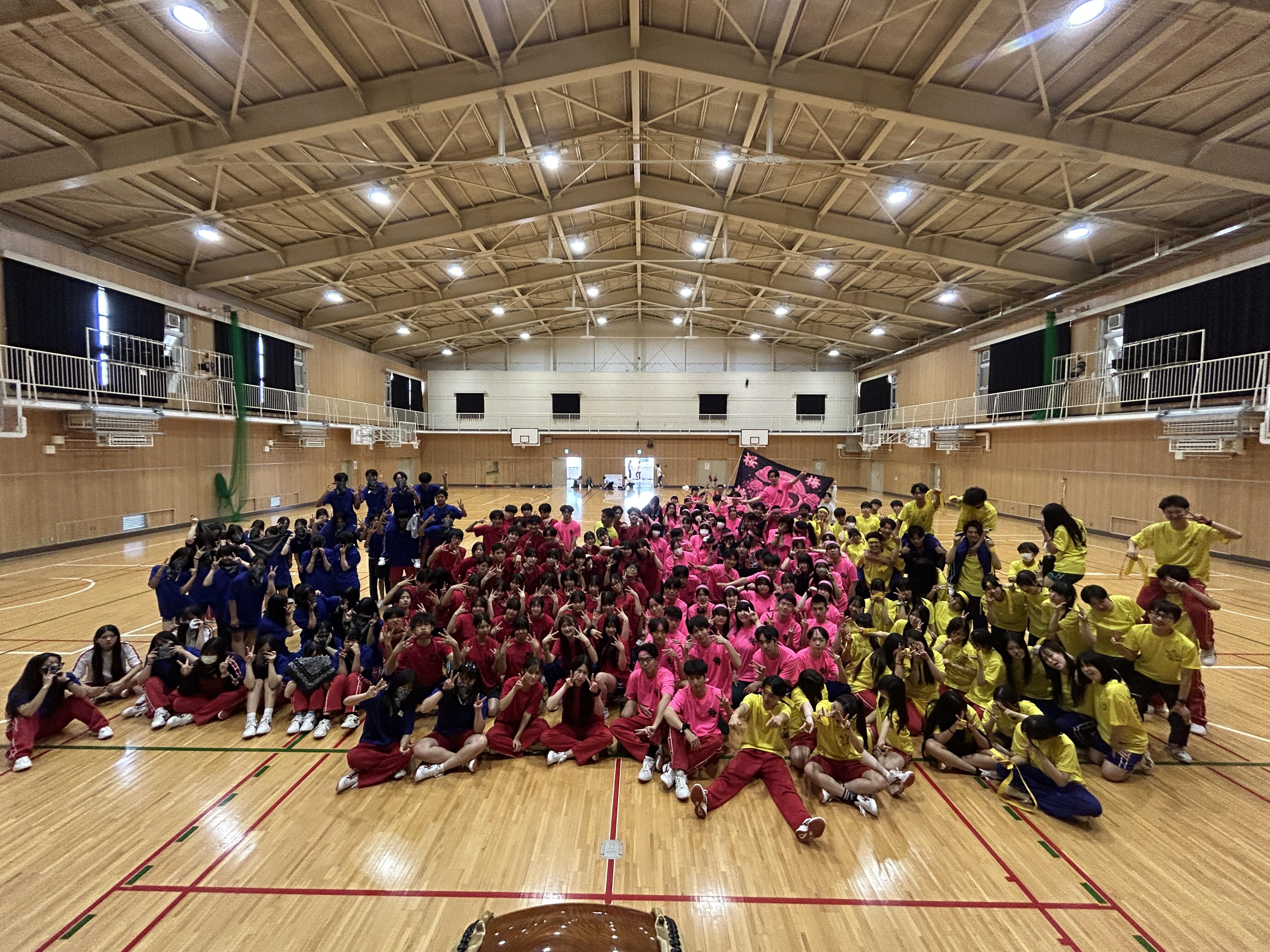 いよいよ明日は体育祭！体育館でリハーサルを実施しました！ - 大阪府立淀商業高等学校